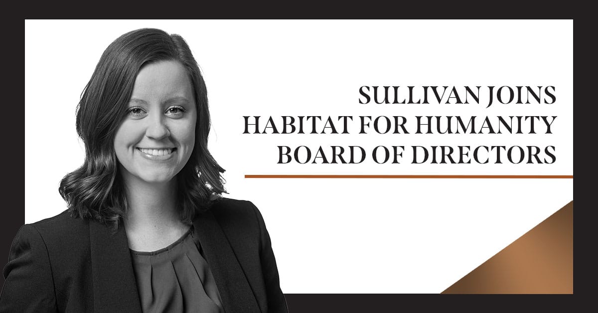 Carolyn Sullivan Joins Habitat for Humanity Board of Directors - Varnum LLP