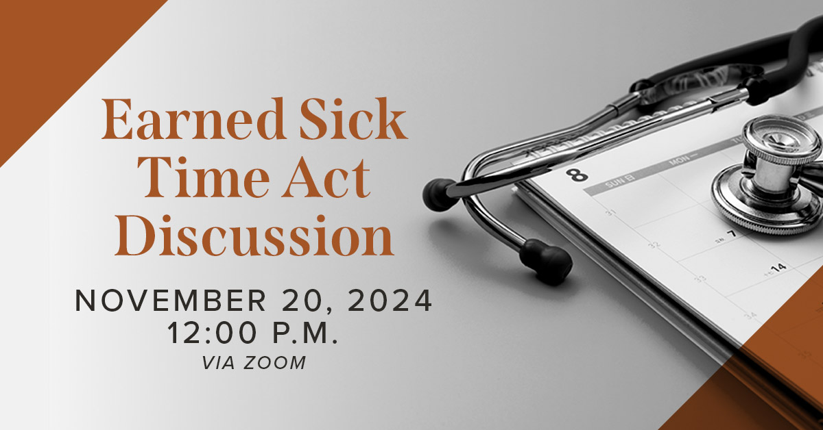 Earned Sick Time Act (ESTA) Discussion - Varnum LLP