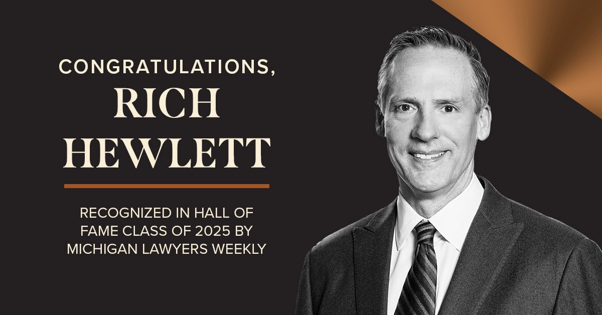 Richard T. Hewlett Recognized in Hall of Fame Class of 2025 by Michigan ...