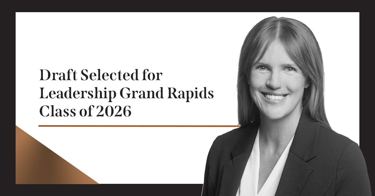 Ashleigh Draft Selected for Leadership Grand Rapids Class of 2026 ...